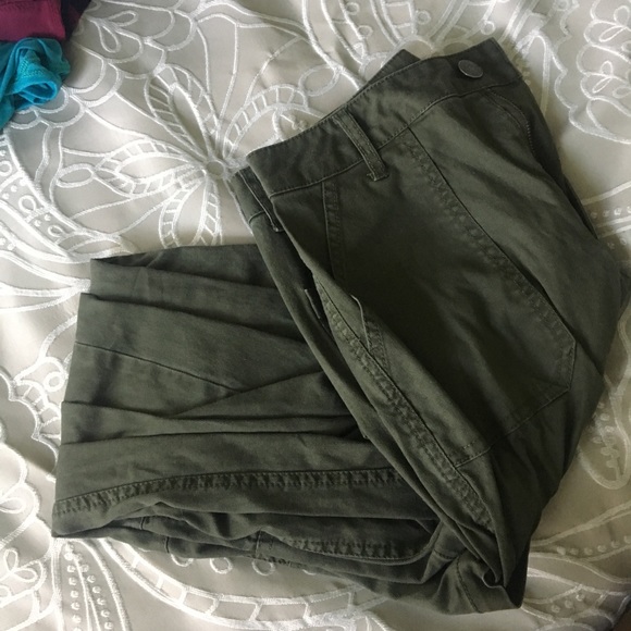 Garage | Pants & Jumpsuits | Green Cargo Pants | Poshmark
